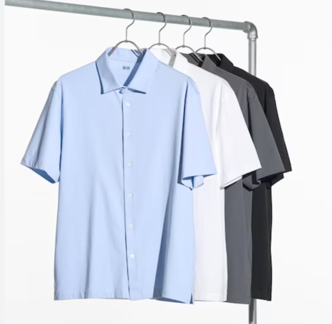 Uniqlo AIRism Cotton Full Open Polo Shirt – Prisma Clothing & Brands