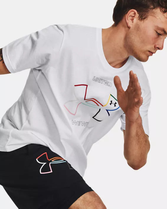 Under Armour Pride Short Sleeve T Shirt White – Prisma Clothing & Brands